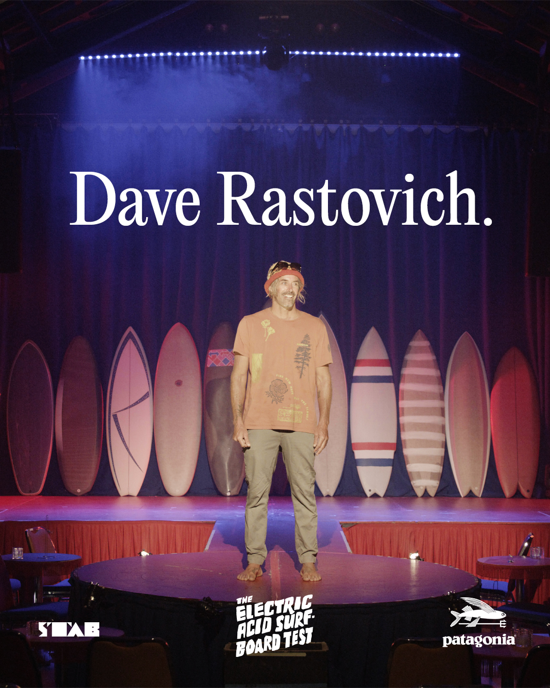 The Electric Acid Surfboard Test with Dave Rastovich episode1の上映会を開催 ...