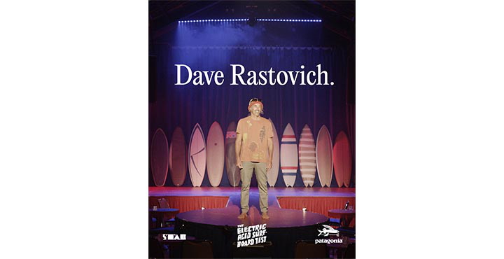 The Electric Acid Surfboard Test with Dave Rastovich episode1の上映会を開催 ...